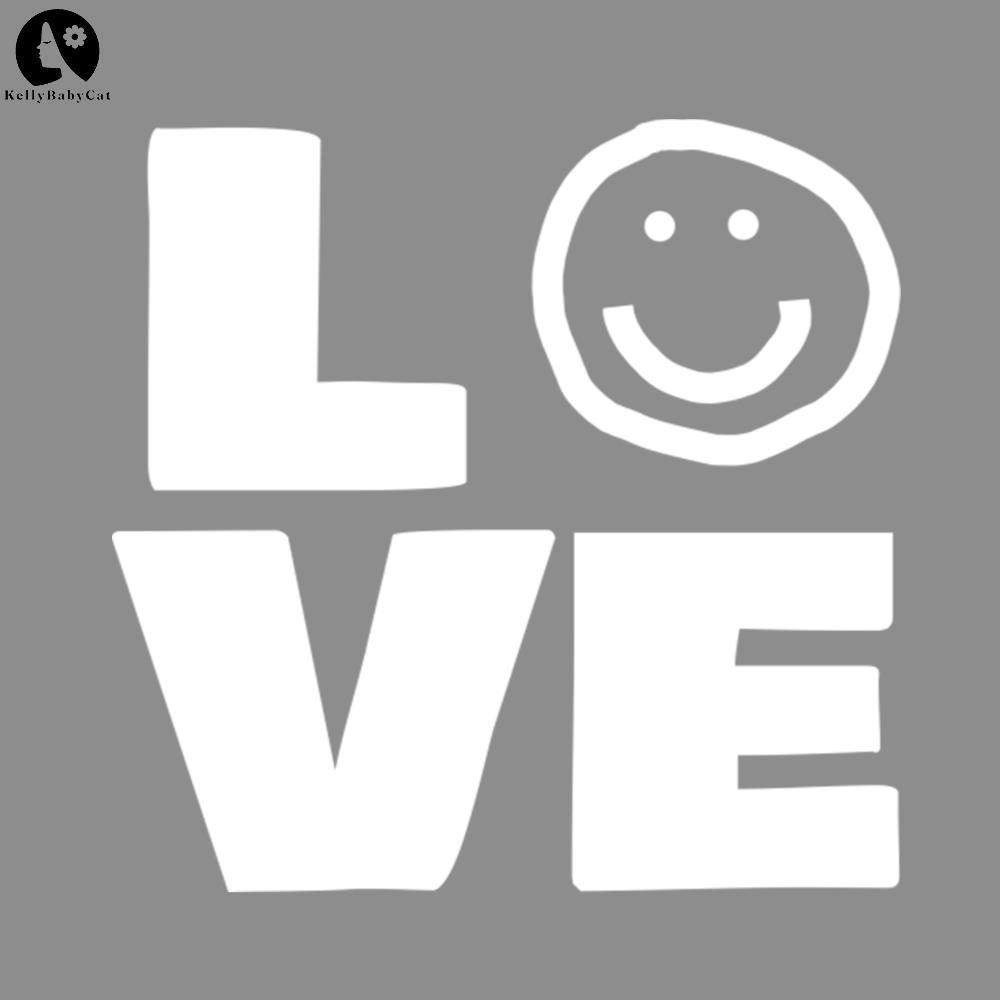 Love Smiley Face Typography Love, Valentine PNG download | Inspire Uplift