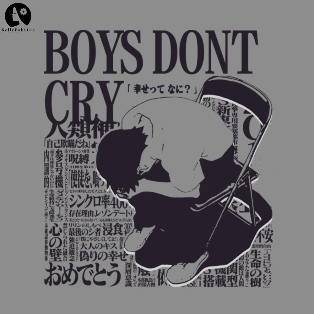 Neon Genesis Evangelion Shinji Ikari Boys Dont Cry Funny Ani - Inspire ...