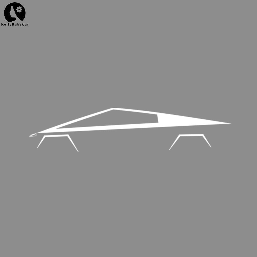 Tesla Cybertruck Silhouette PNG download | Inspire Uplift