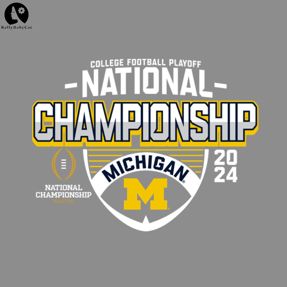 Michigan Wolverines National Champions 2024 PNG download - Inspire Uplift