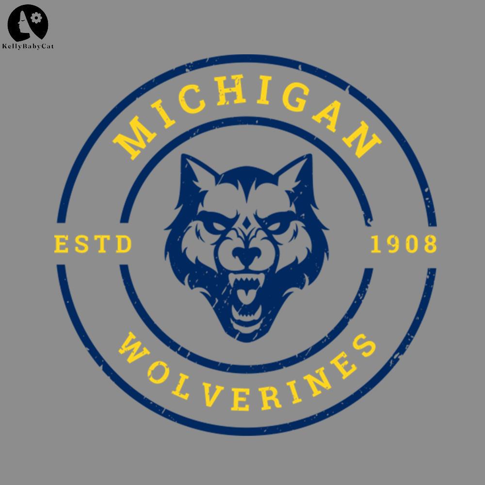 michigan wolverines awesome vintage PNG download | Inspire Uplift