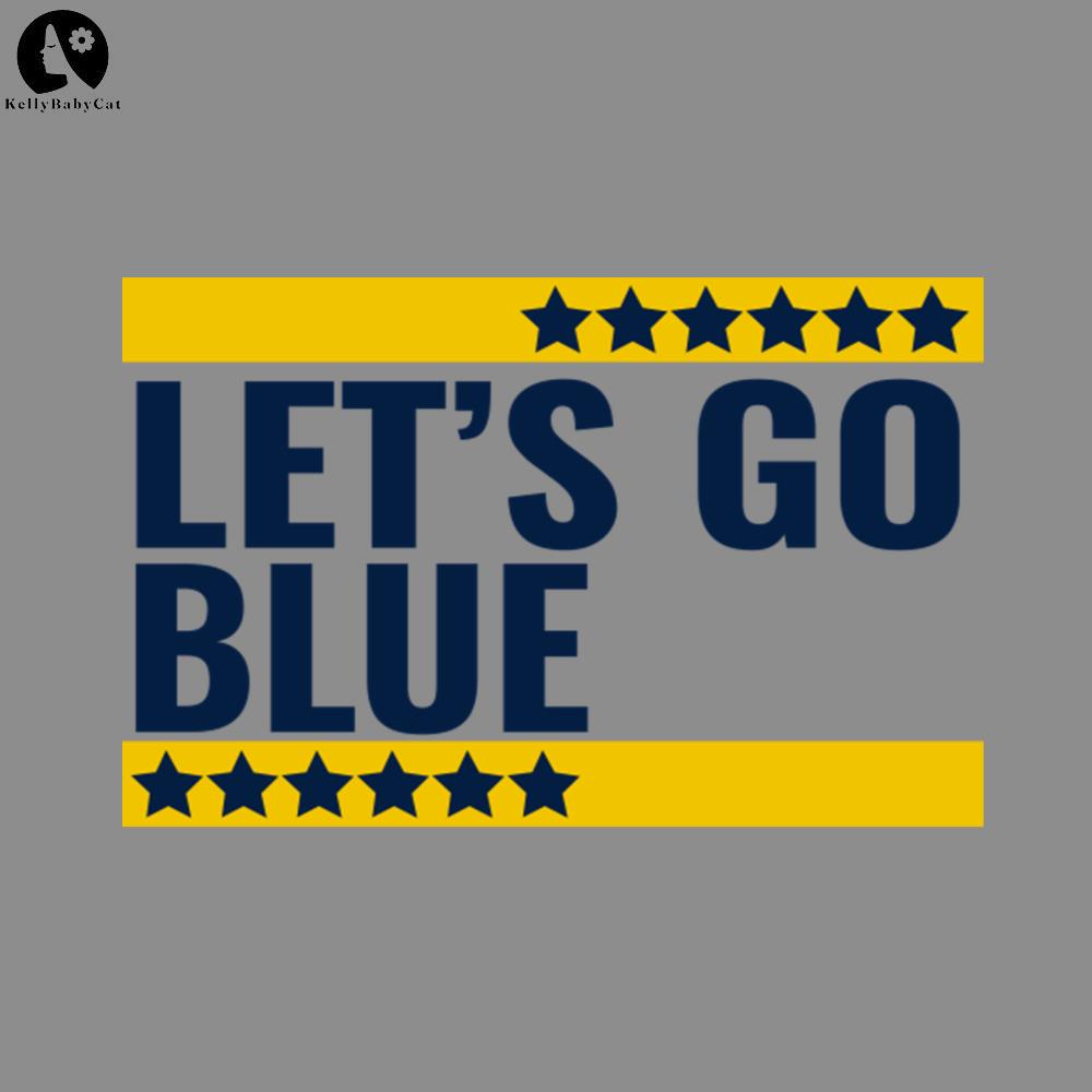 lets go blue PNG download | Inspire Uplift