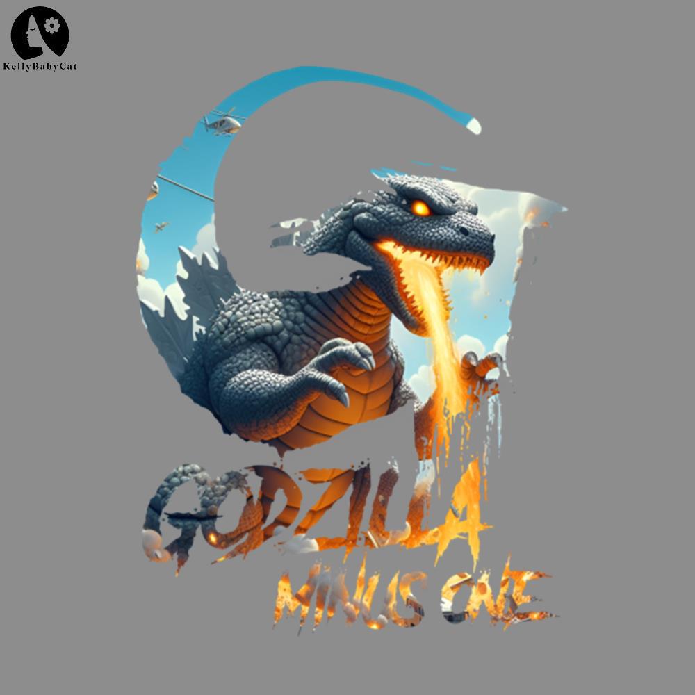 Cartoon Godzilla minus one PNG download | Inspire Uplift