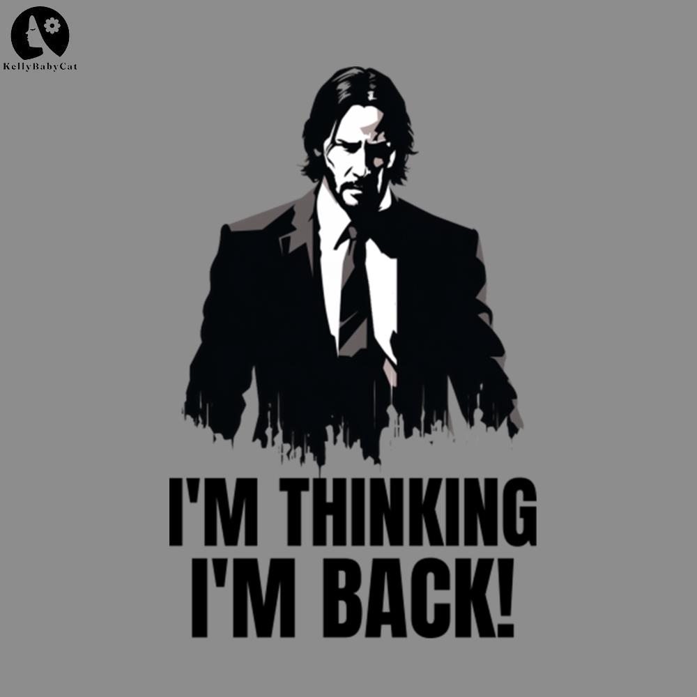 Im thinking Im back PNG download | Inspire Uplift
