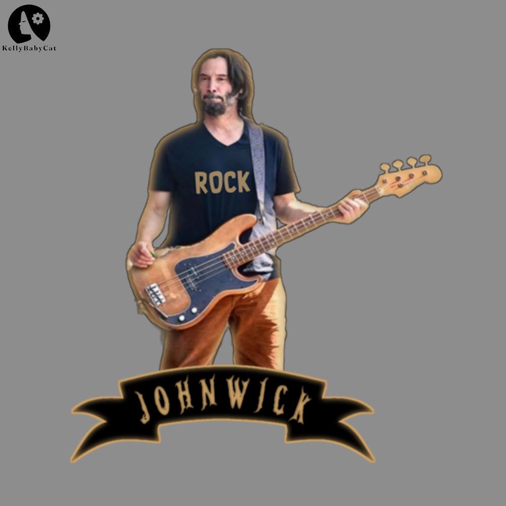Guitarist John Wick logo PNG download | Inspire Uplift
