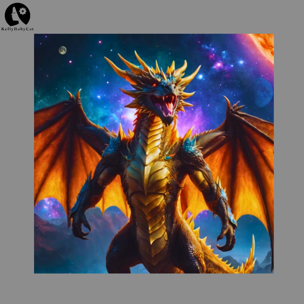 Golden Dragon King PNG download | Inspire Uplift