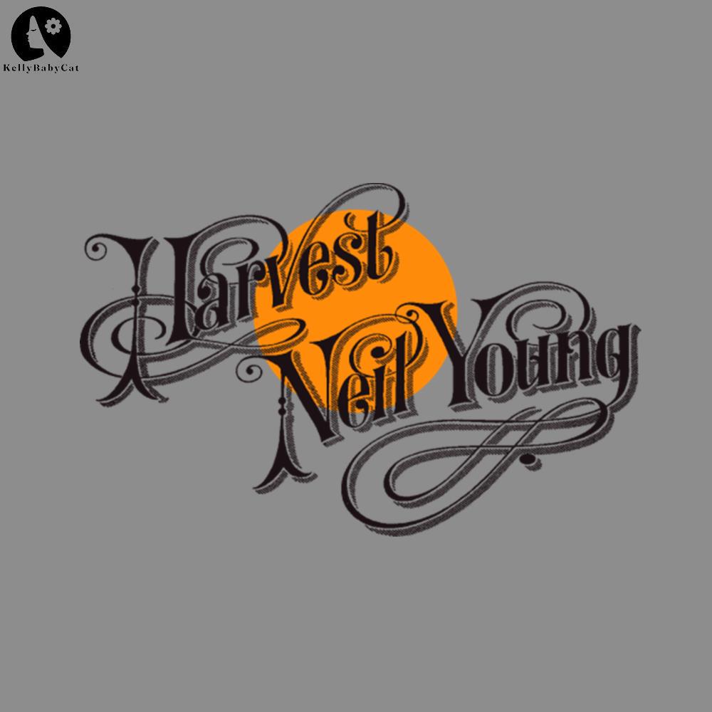 Neil Young Harvest Classic PNG download | Inspire Uplift