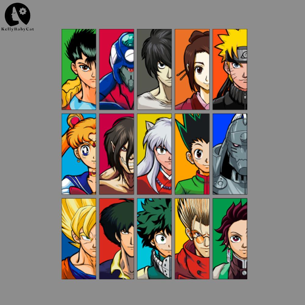 Anime vs Anime Version 1 PNG download | Inspire Uplift