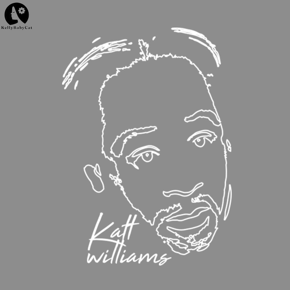 katt williams face outlined illustration T | Inspire Uplift