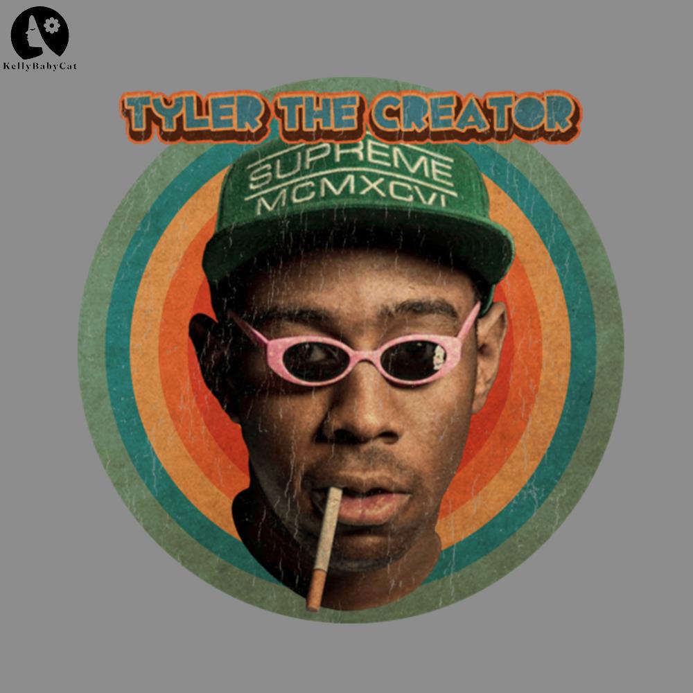 Tyler The Creater Retro New Design Rapper PNG, Hip Hop PNG d | Inspire ...