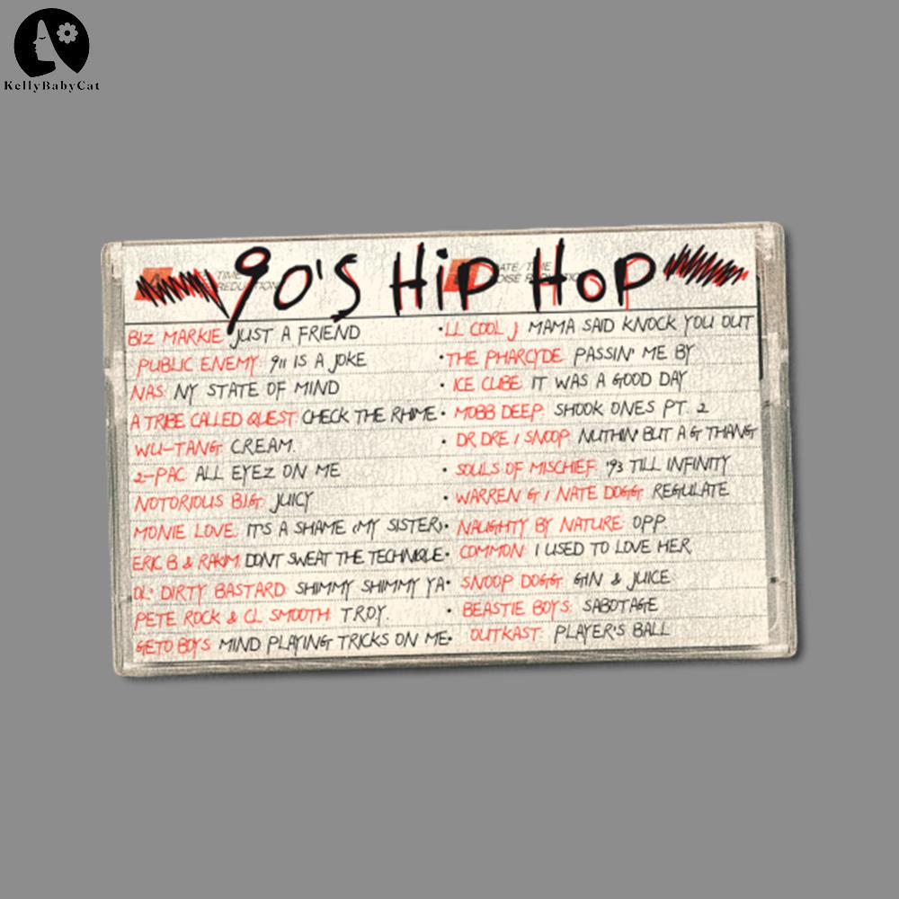 90s Hip Hop Tape Cassette Rapper PNG, Hip Hop PNG download | Inspire Uplift
