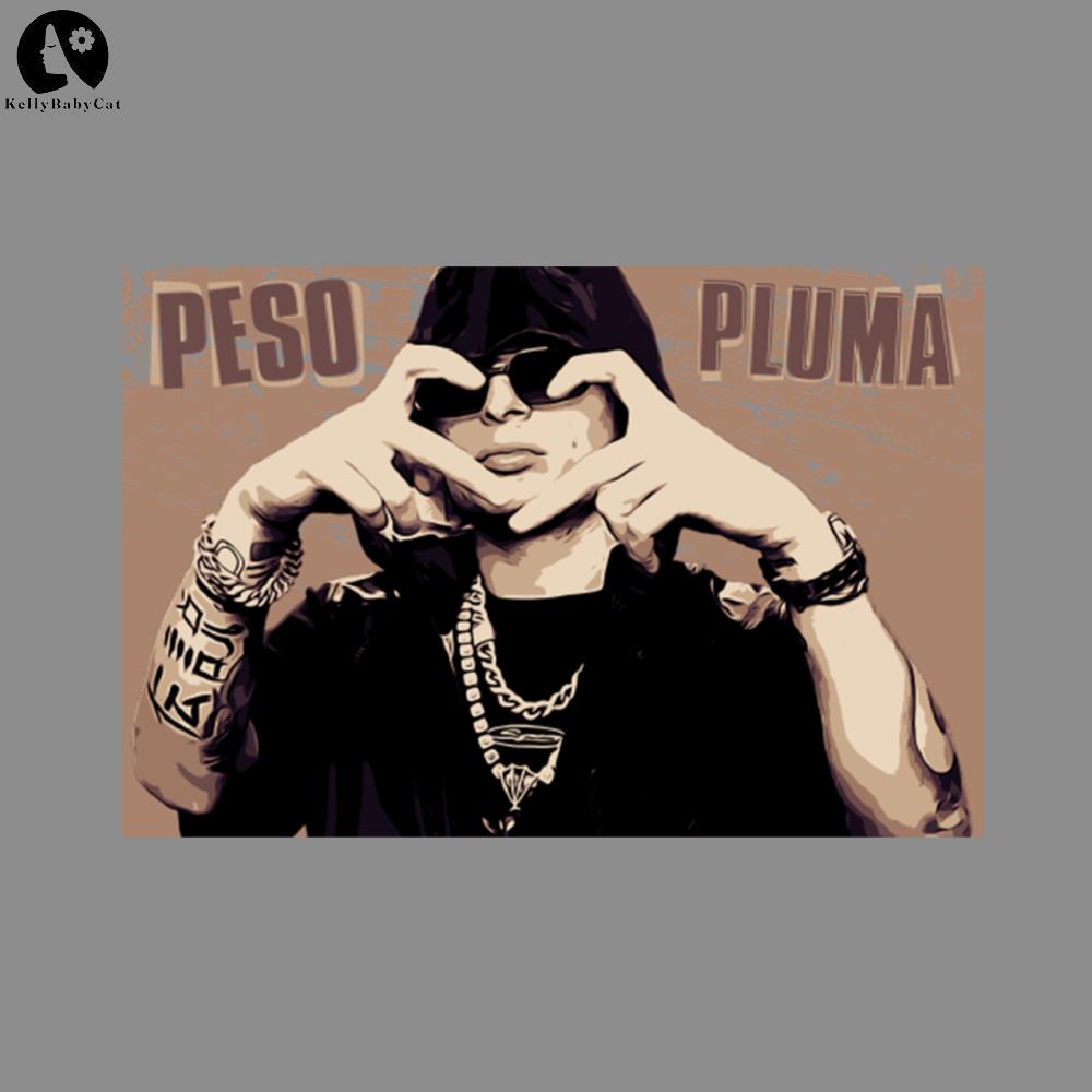 Peso pluma Vintage poster Rapper PNG, Hip Hop PNG download | Inspire Uplift
