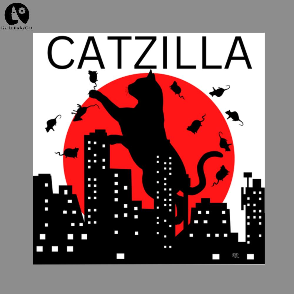 CATZILLA Godzilla PNG download | Inspire Uplift