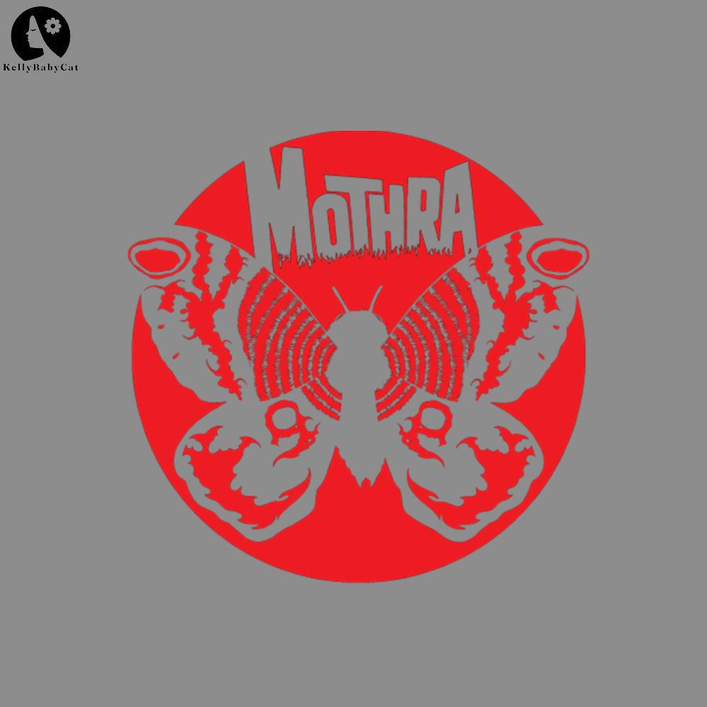 Mothra Circle Red Godzilla PNG download | Inspire Uplift