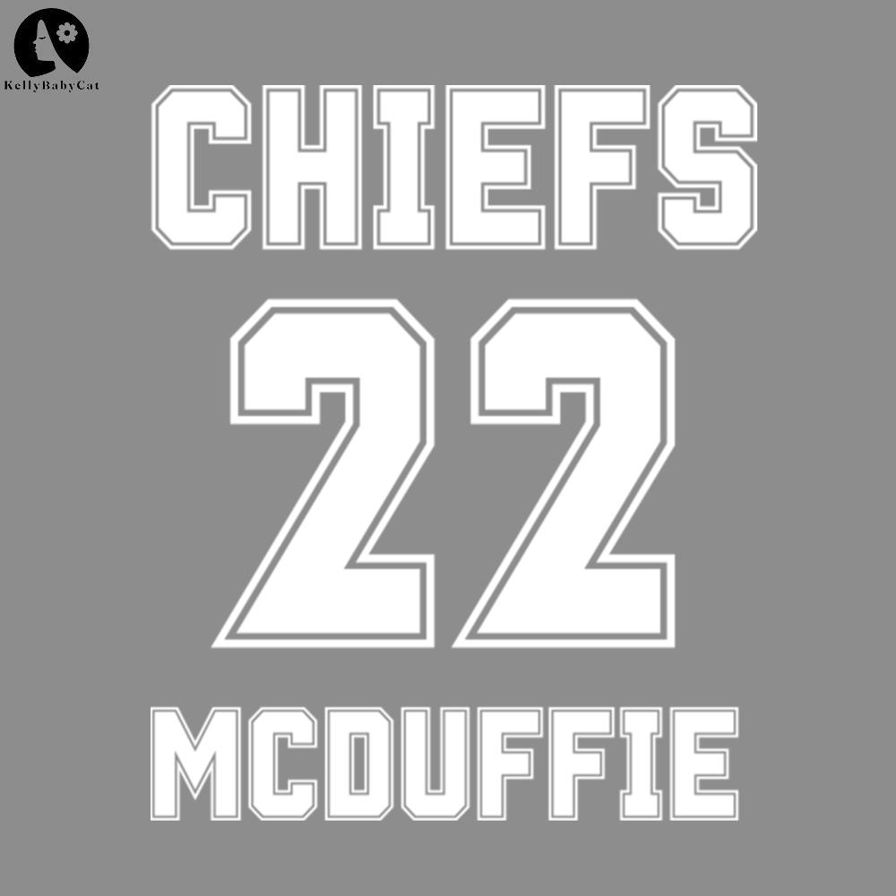 Chiefs Football Kansas City Chiefs Number 22 MCDUFFIE Footba | Inspire ...