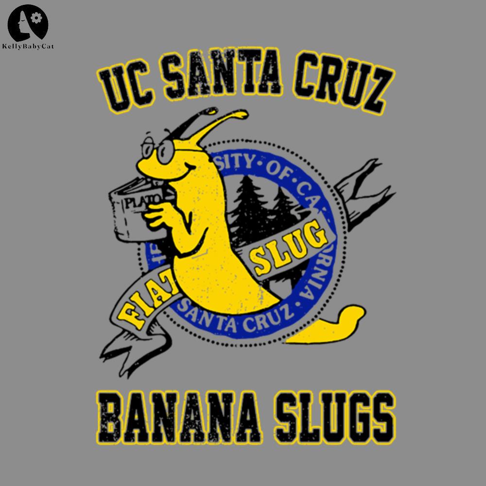 UC SANTA CRUZ BANANA SLUGS Threes Company PNG | Inspire Uplift