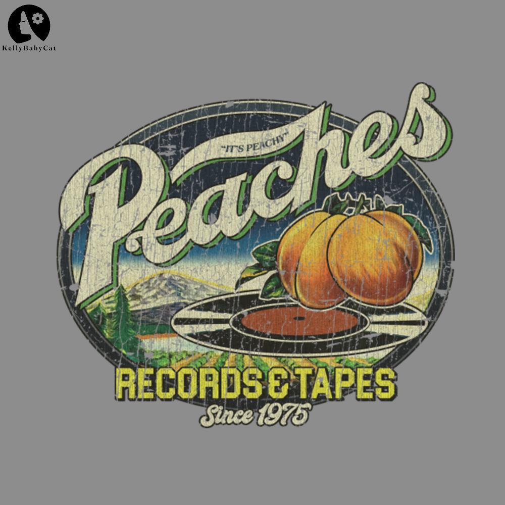 Peaches Records Tapes 1975 Threes Company PNG | Inspire Uplift