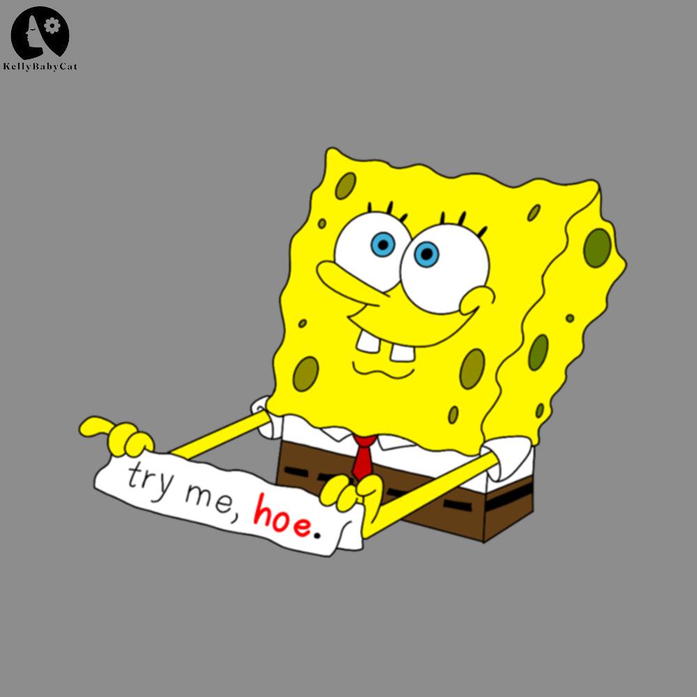 Spongebob is over it Threes Company PNG | Inspire Uplift