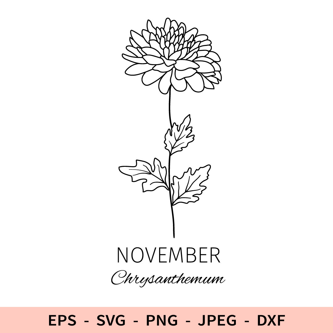 November Birth Flower Images
