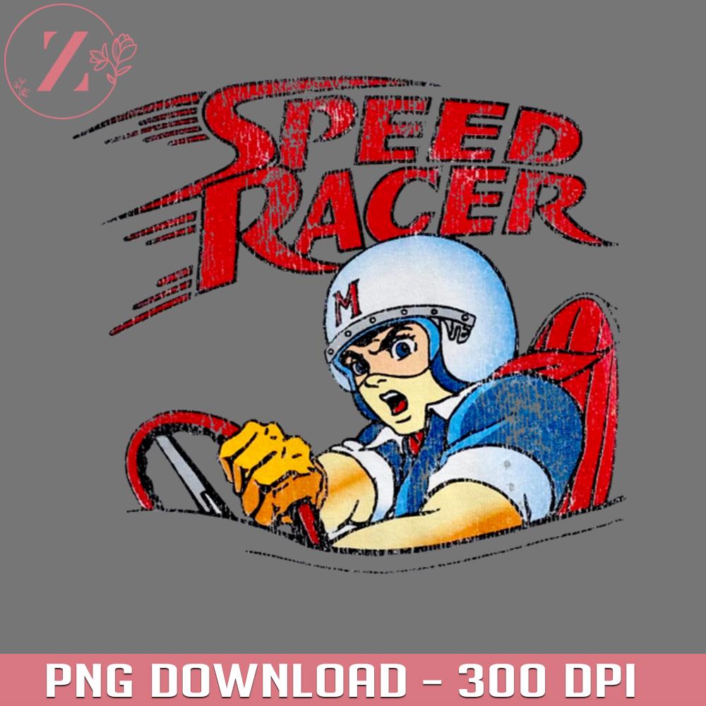 Vintage Go Speed Racer Go Go 80s Anime PNG | Inspire Uplift