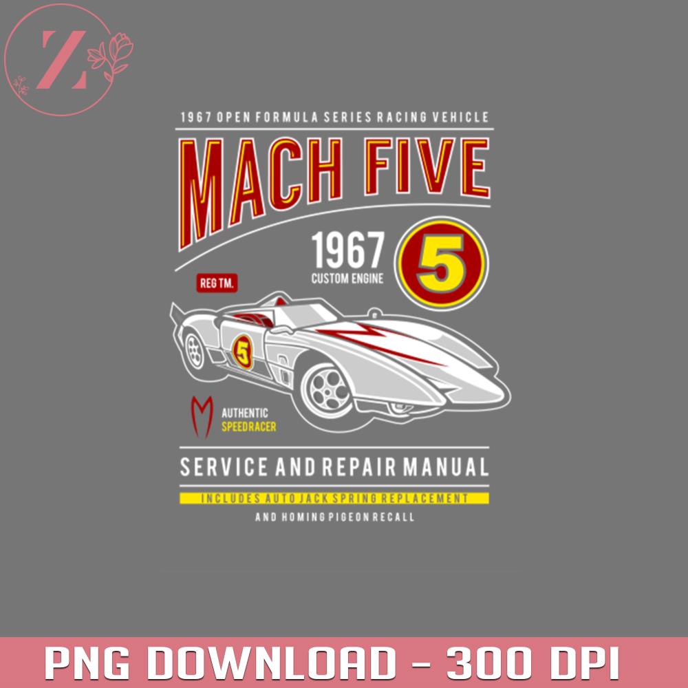Mach 5 Anime PNG | Inspire Uplift