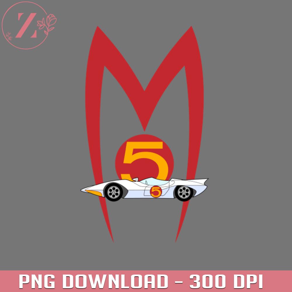MACH 5 SPEED RACER Anime PNG | Inspire Uplift