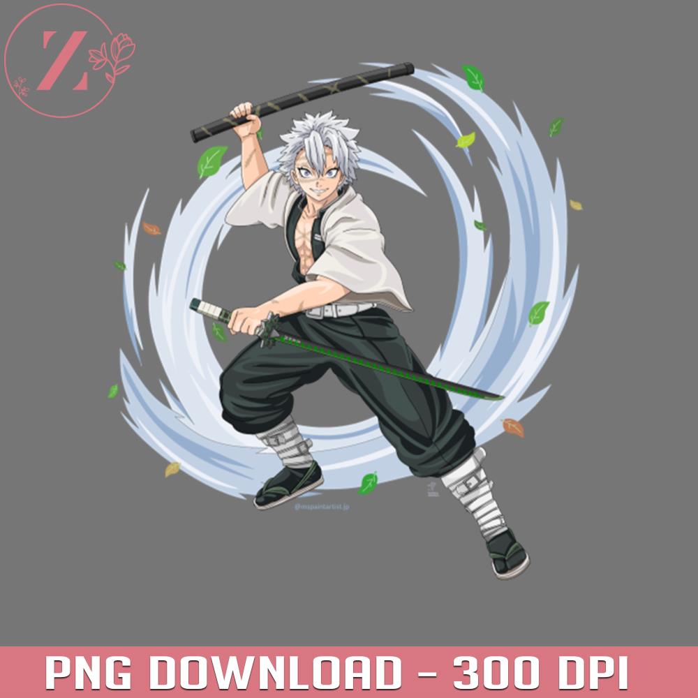 Wind Sword Master Anime PNG | Inspire Uplift
