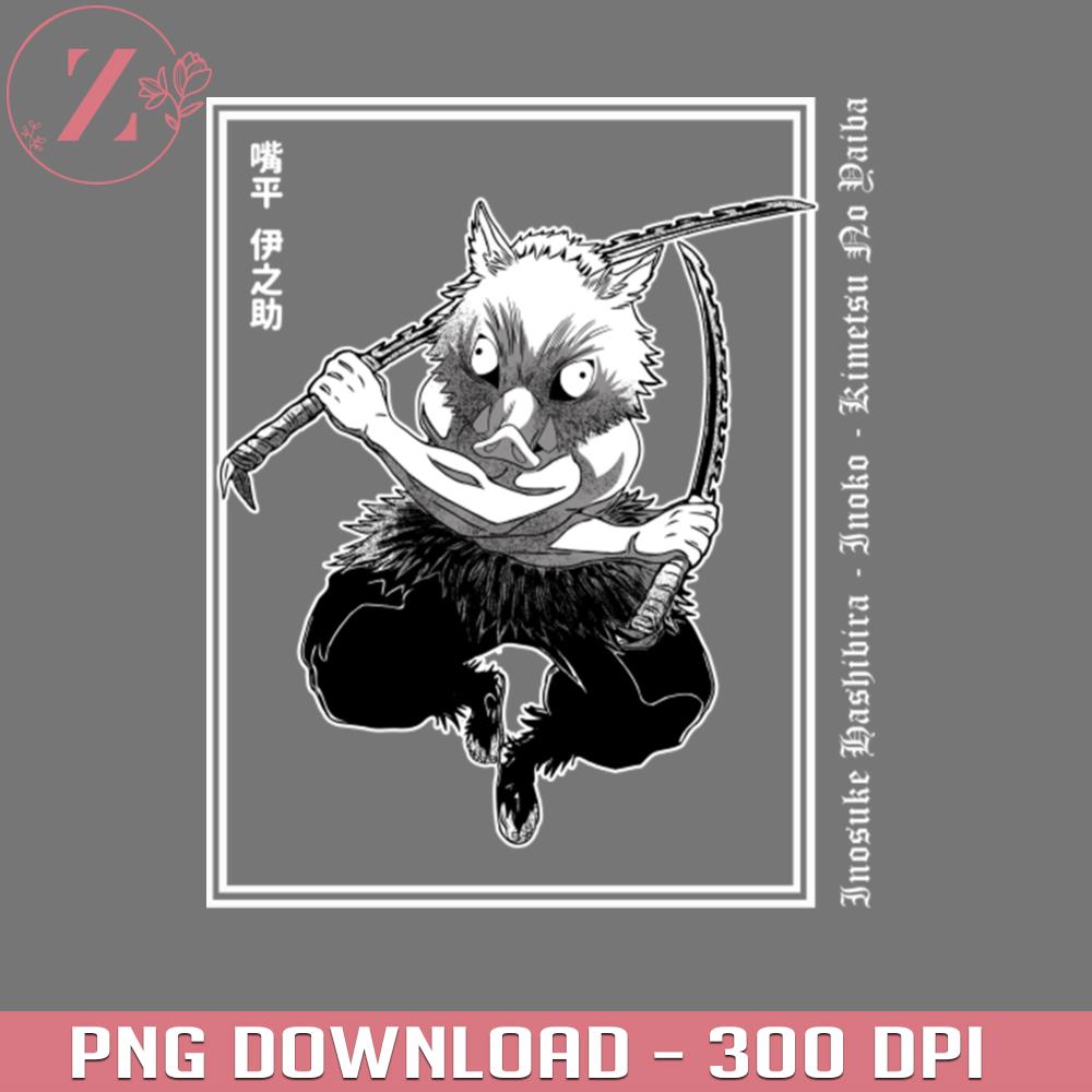Inosuke Anime PNG | Inspire Uplift