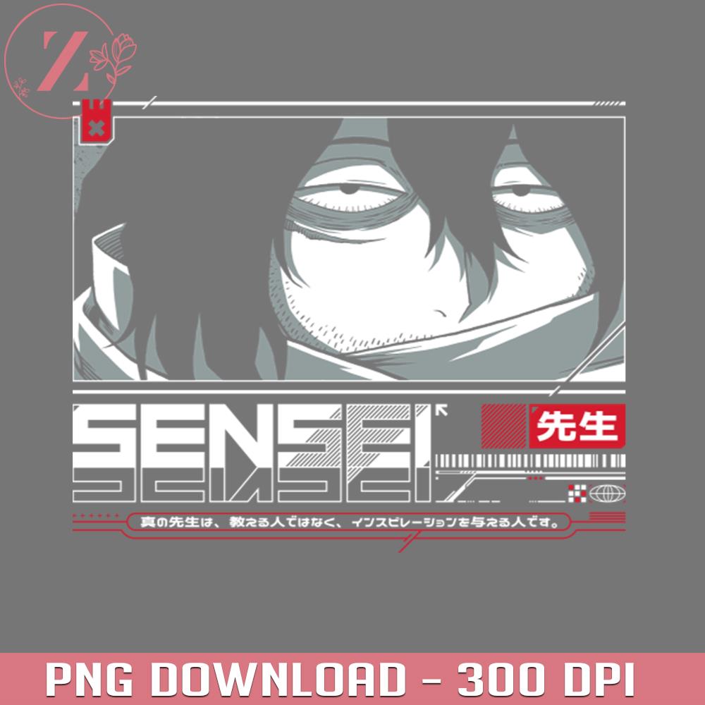 SENSEI V3 SHOT4 Anime PNG | Inspire Uplift