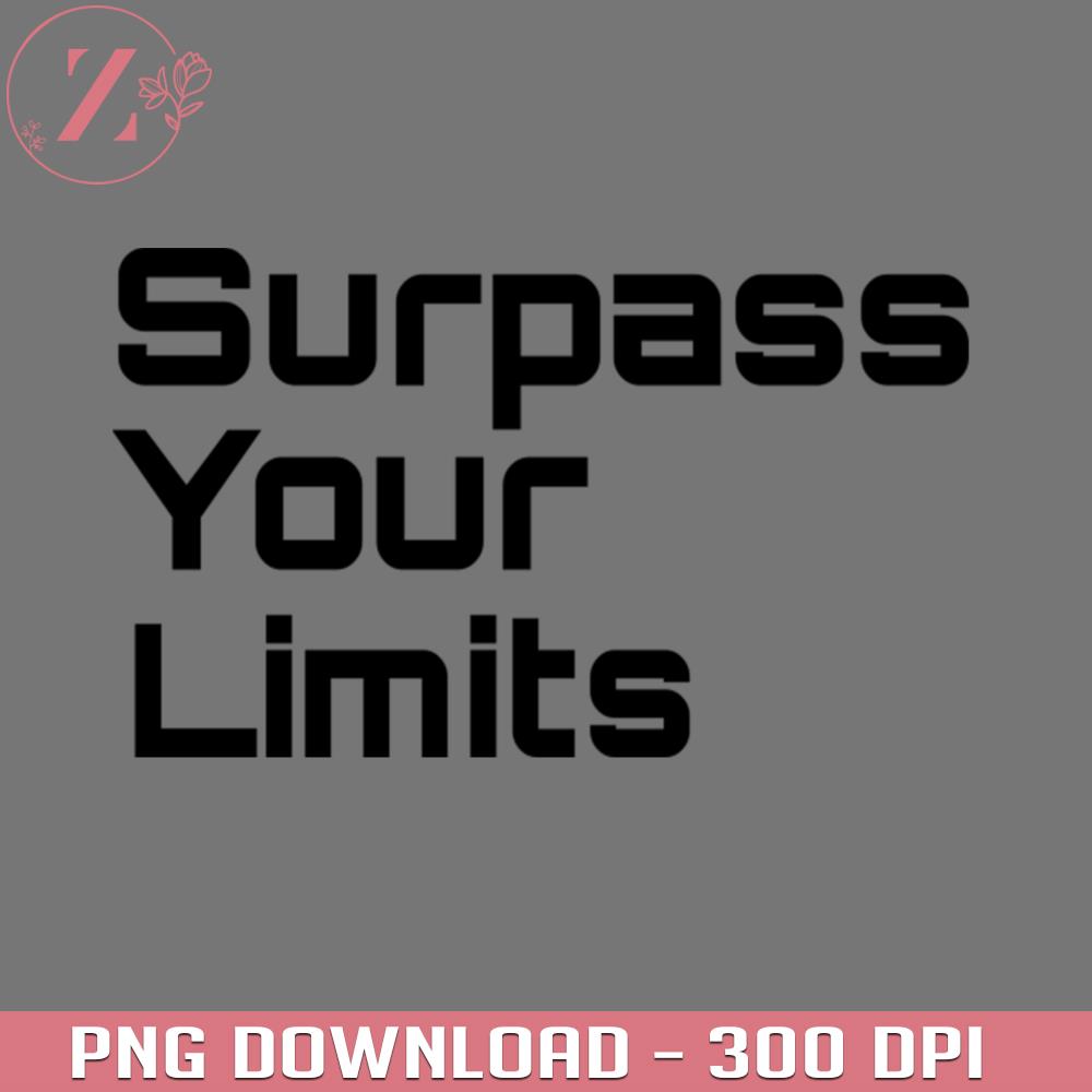 Surpass Your Limits Anime PNG | Inspire Uplift