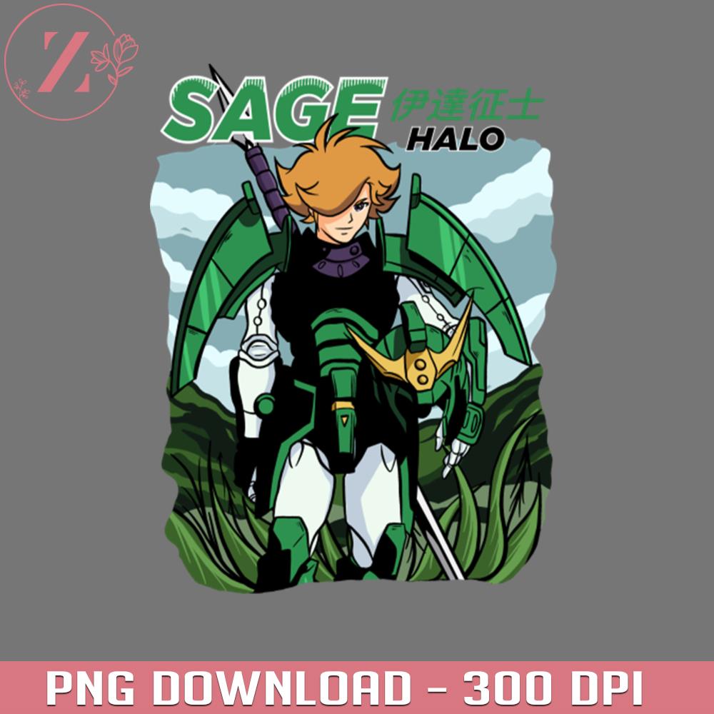 Sage of the Halo Anime PNG | Inspire Uplift