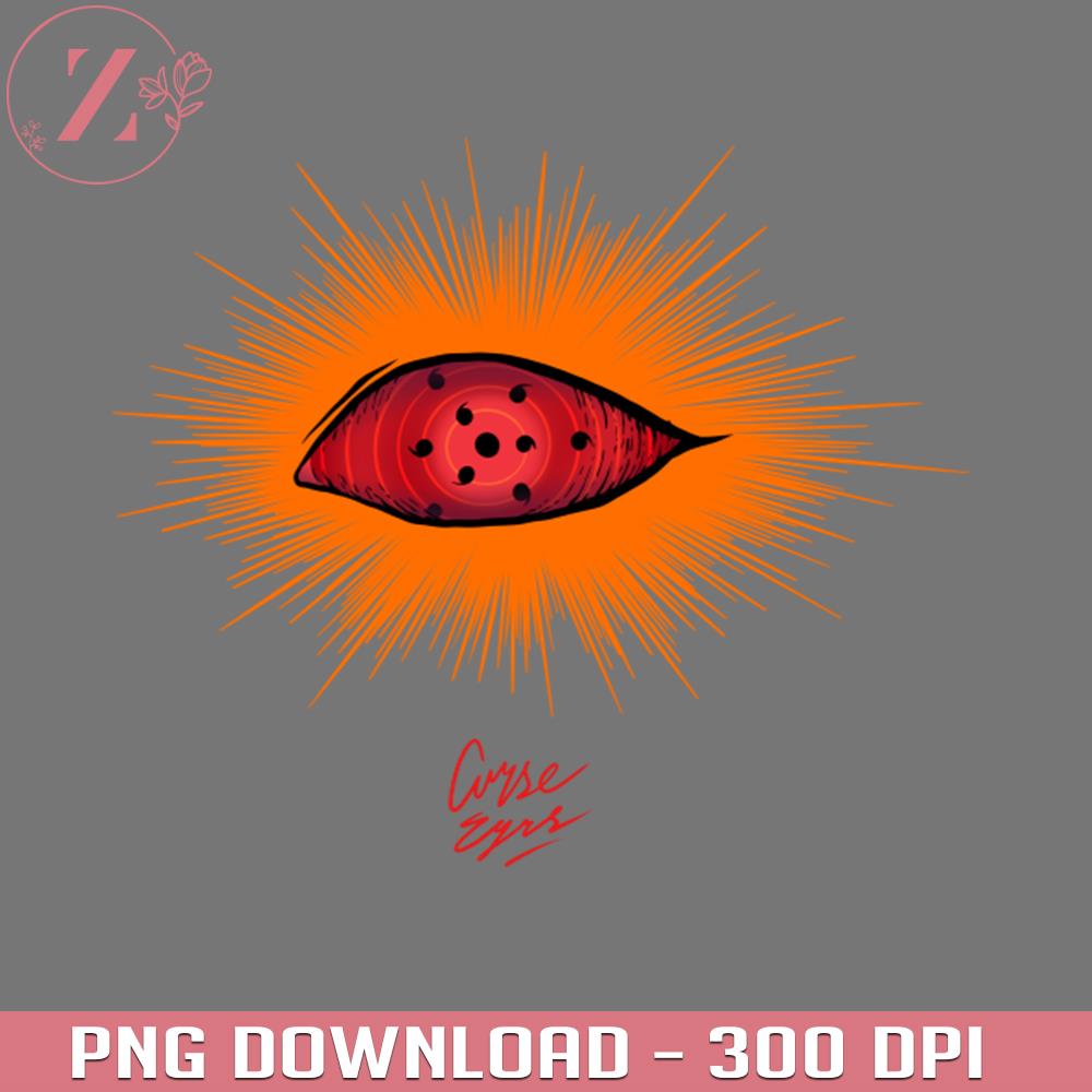 UCHIHA CURSED EYES Naruto PNG, Anime download PNG | Inspire Uplift