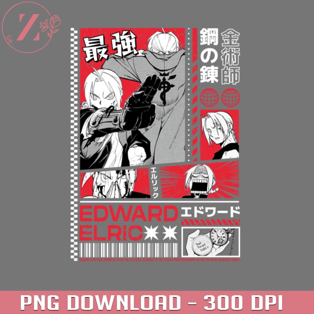 FMA Edward Fullmetal Alchemist PNG download | Inspire Uplift