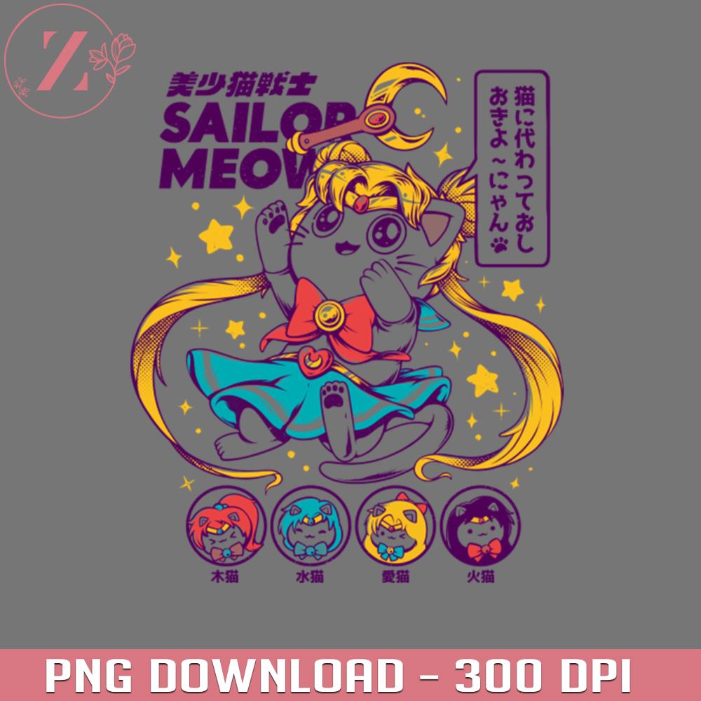 Sailor Meow 6282PNG Manga PNG download | Inspire Uplift