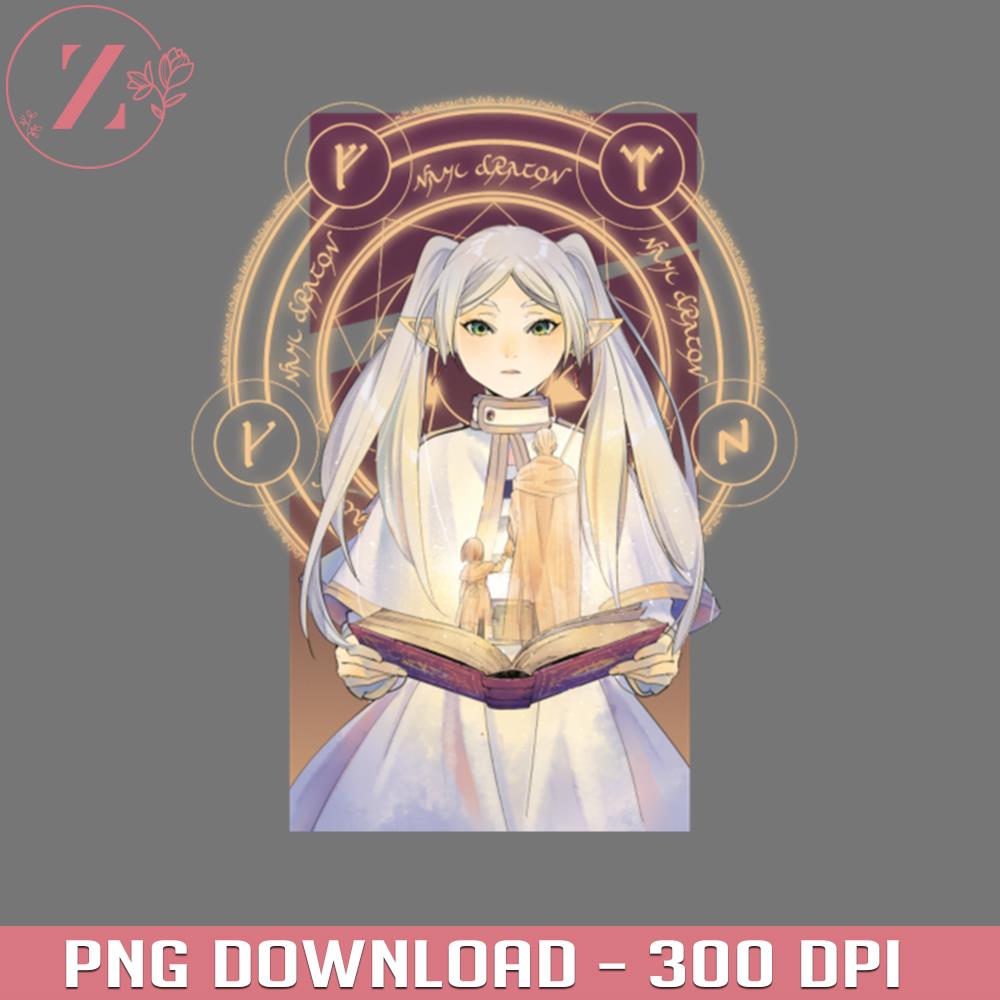Frieren magic circle 4144PNG Manga PNG download | Inspire Uplift