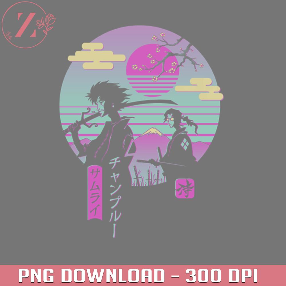 Samurai Chillhop 6374PNG Manga PNG download | Inspire Uplift