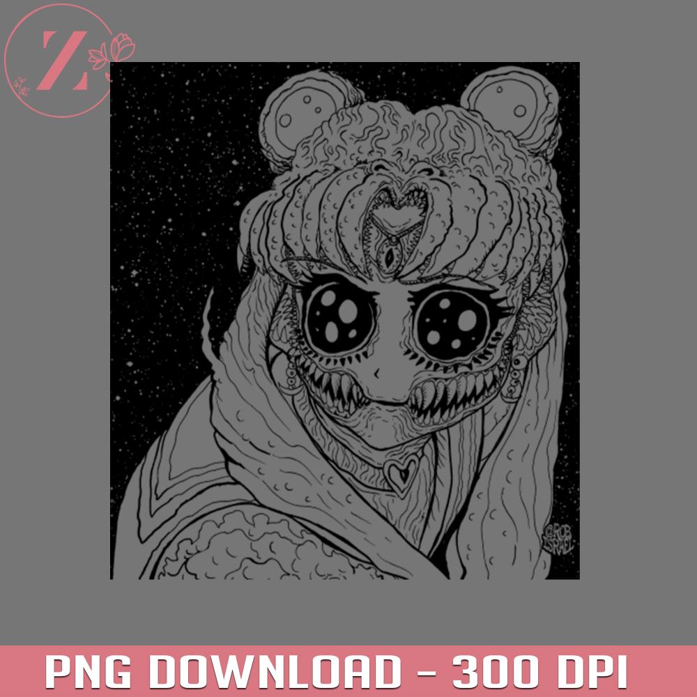 Moon Monster 8095PNG Manga PNG download | Inspire Uplift