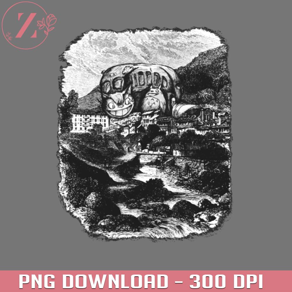 The Cat Bus 4807PNG Manga PNG download | Inspire Uplift