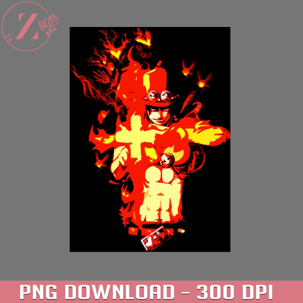 Portgas D Ace Anime PNG One Piece PNG download | Inspire Uplift