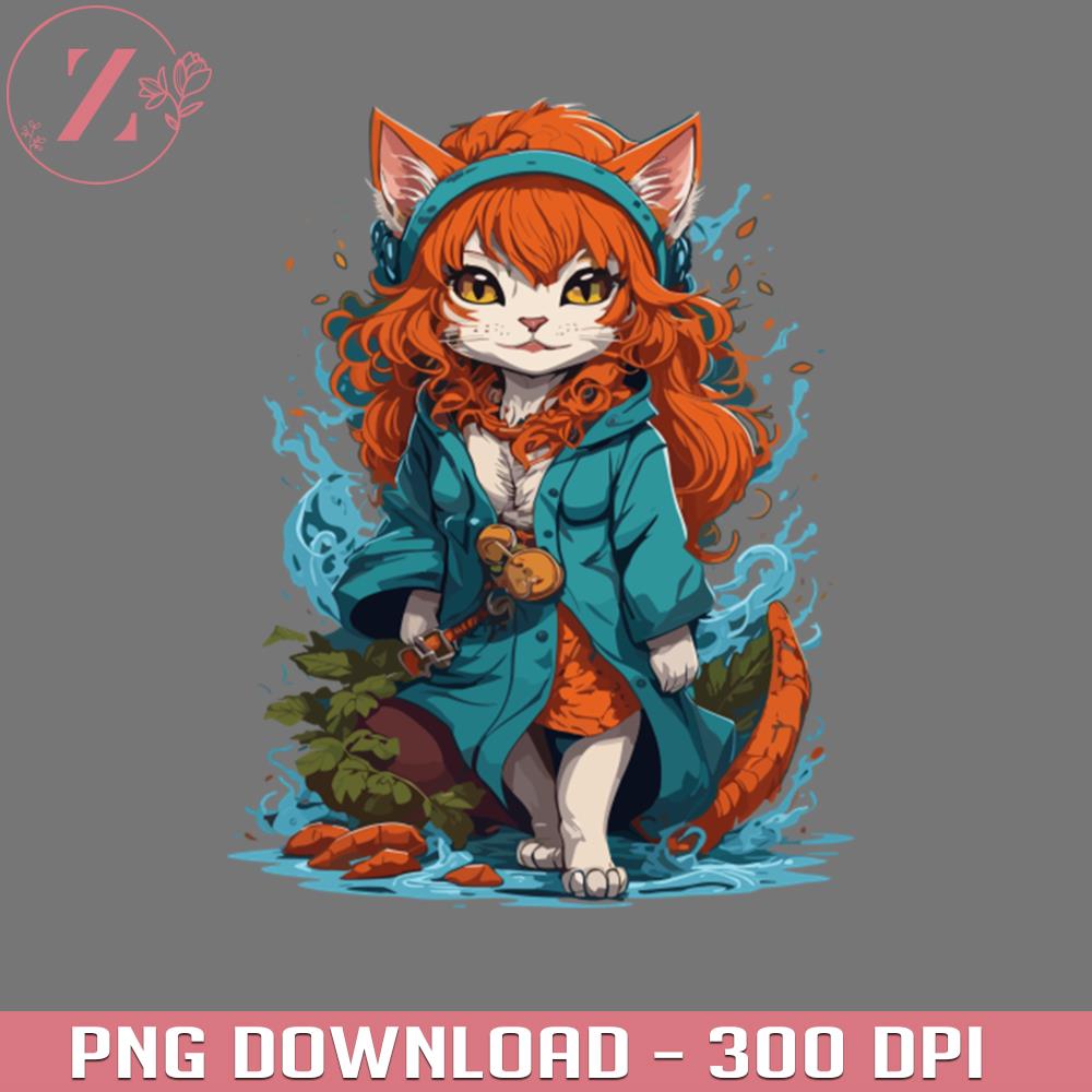Nami Cat Anime PNG One Piece PNG download | Inspire Uplift