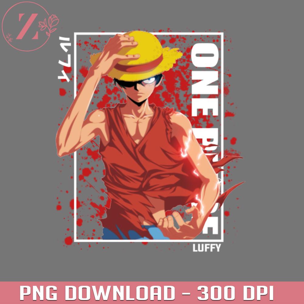 Luffy One Piece Anime PNG One Piece PNG download | Inspire Uplift