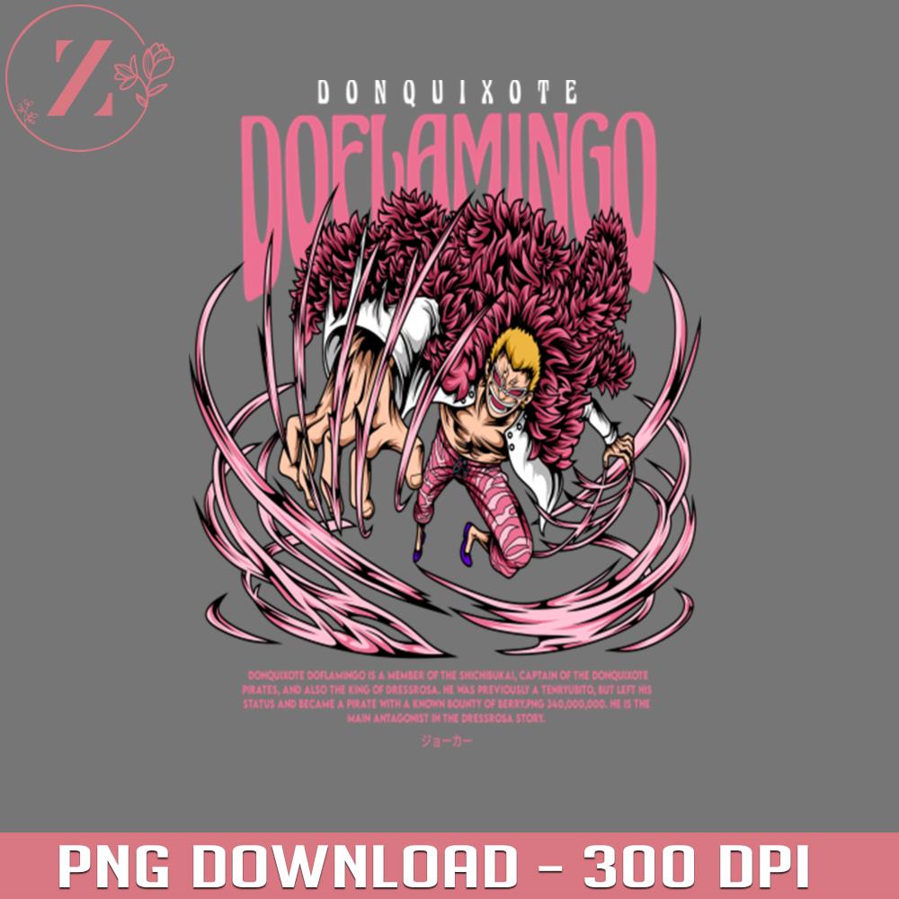 Doflamingo Anime PNG One Piece PNG download | Inspire Uplift