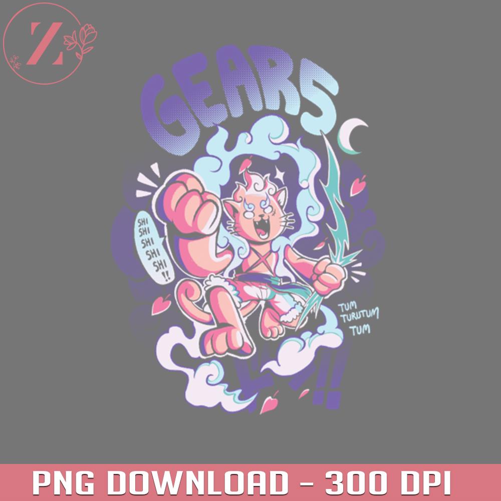 Gear Cat Anime PNG One Piece PNG download | Inspire Uplift