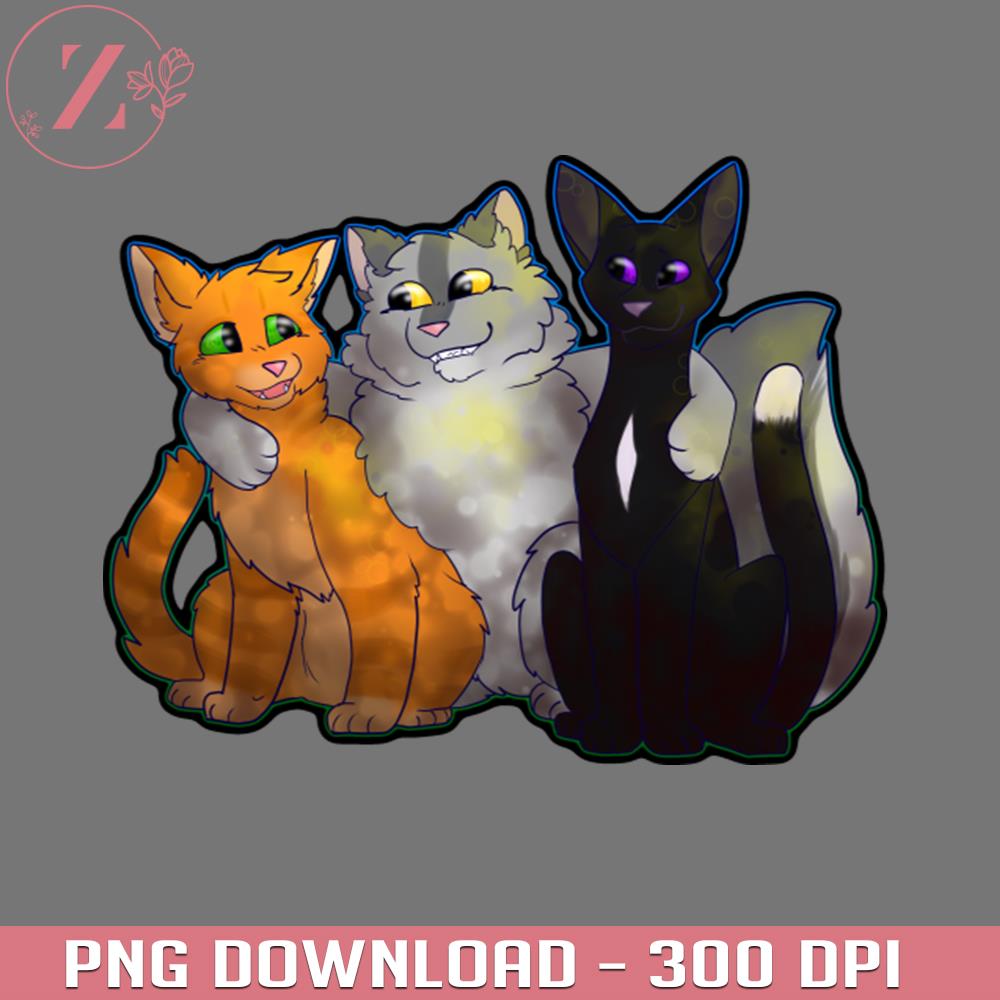 Firepaw Graypaw and Ravenpaw Hunter Hunter Anime PNG downlo | Inspire ...