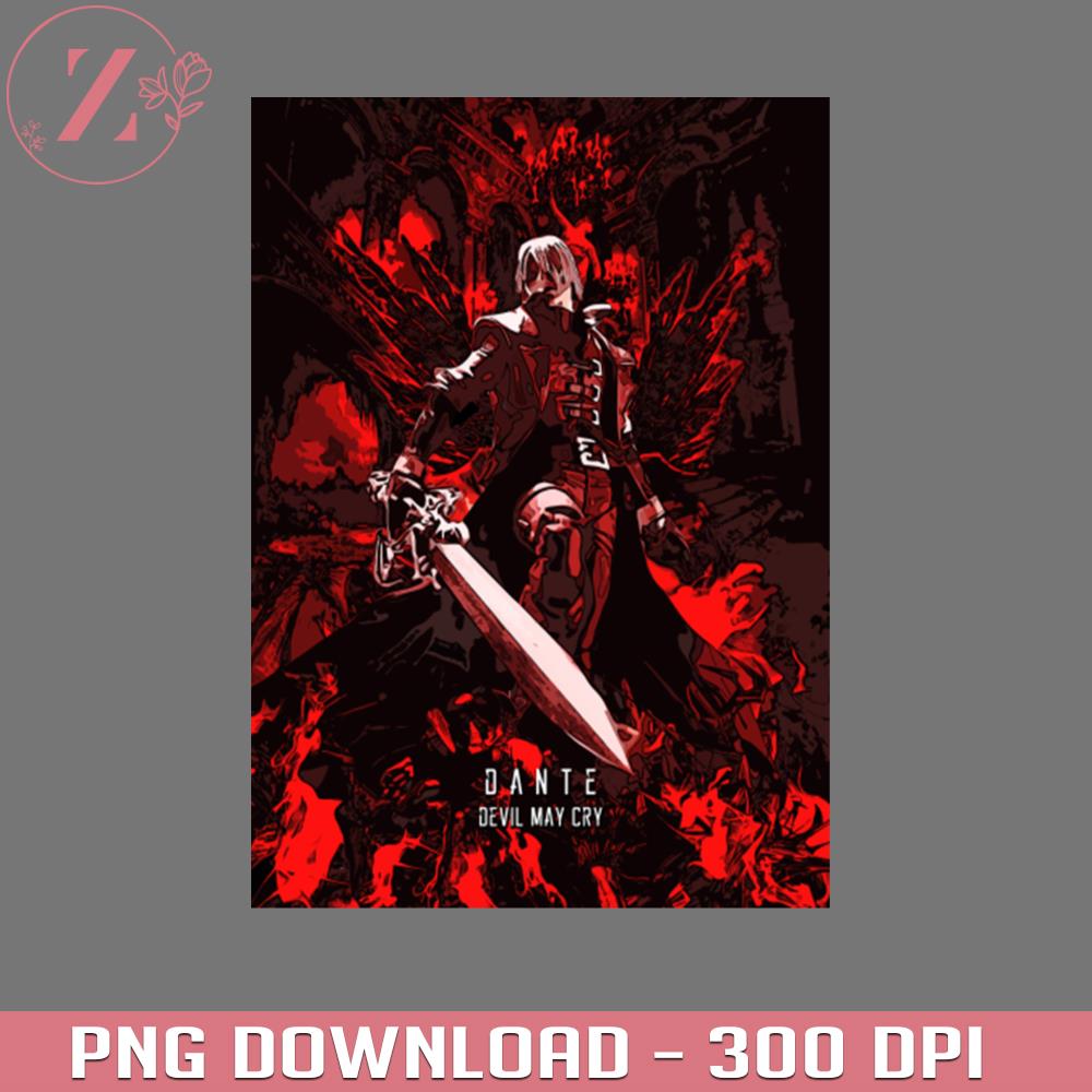Classic Dante from Devil May Cry Hunter Hunter Anime PNG do | Inspire ...