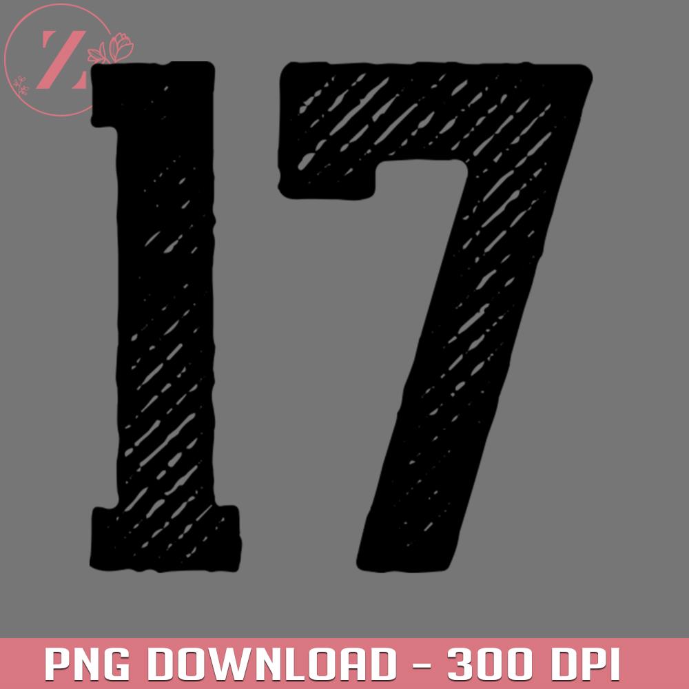Rough Number 17 Anime PNG Dragon Ball PNG download | Inspire Uplift