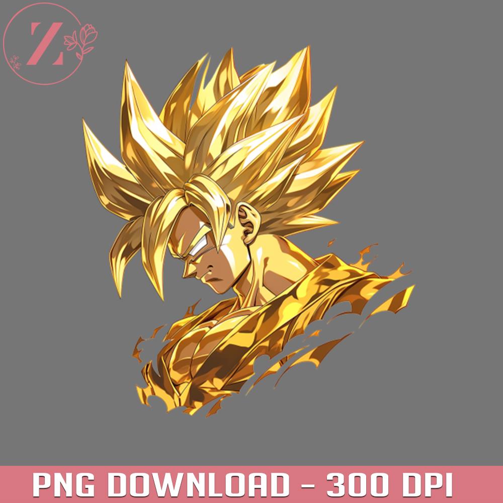 gold goku Anime PNG Dragon Ball PNG download | Inspire Uplift