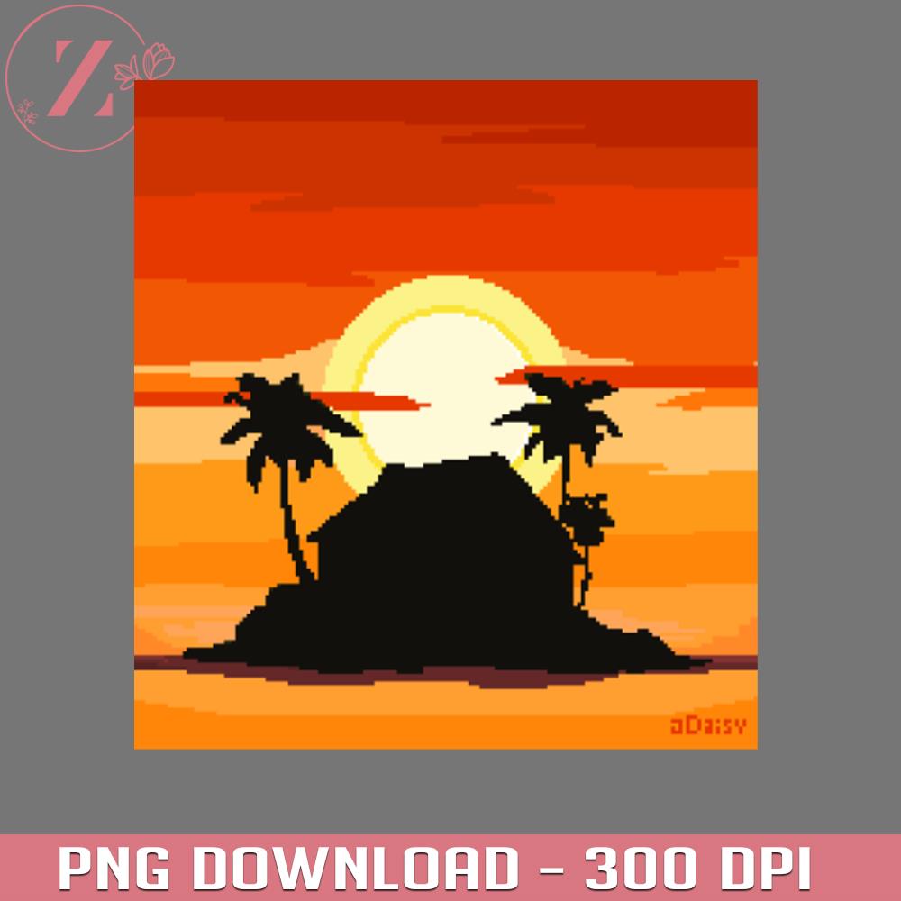 kame sunset Anime PNG Dragon Ball PNG download | Inspire Uplift