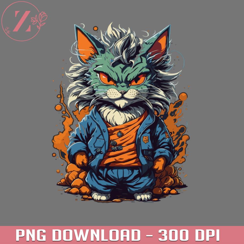 Piccolo Cat Anime PNG Dragon Ball PNG download | Inspire Uplift