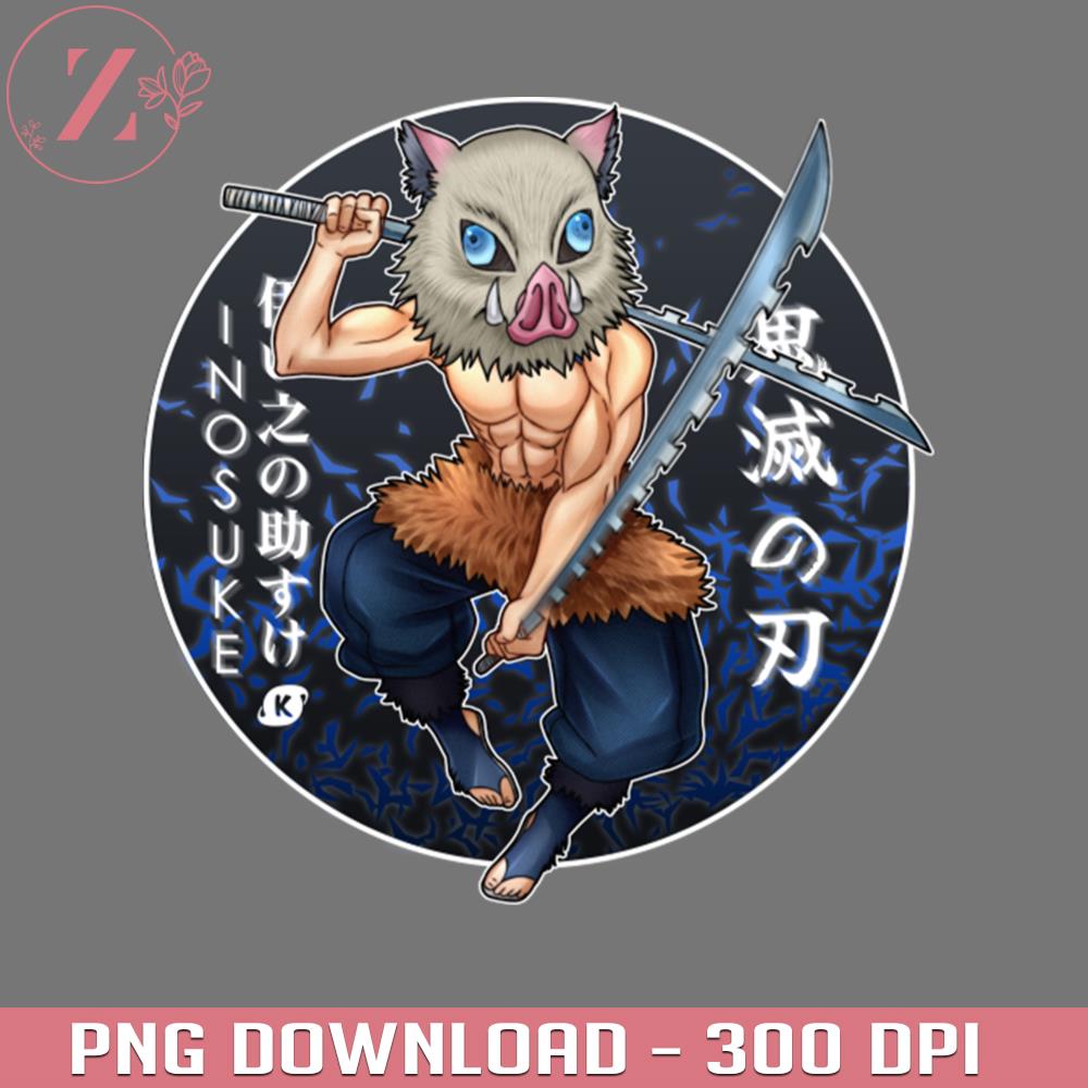 Demon Slayer Inosuke w Anime Damon Slayer PNG download - Inspire Uplift